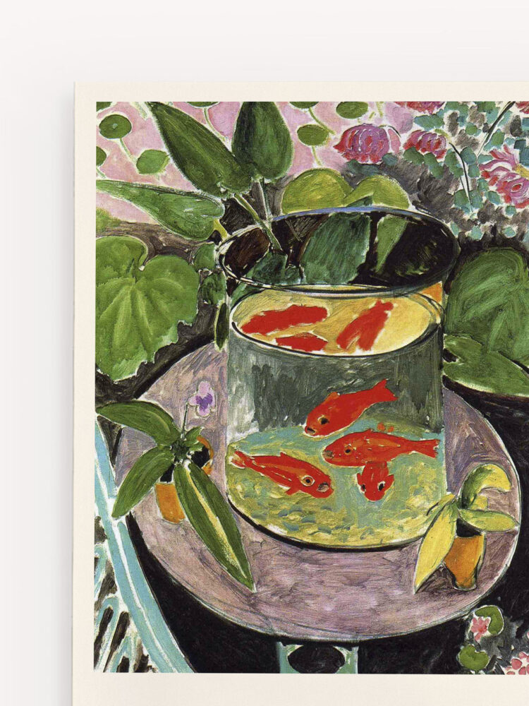 Quadro Matisse The Gold Fish - STICKDECOR - Realize Your Imagination