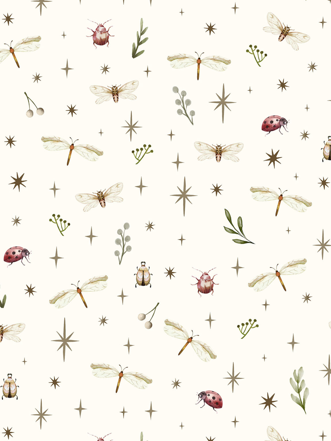 Papel de Parede Insetos - STICKDECOR